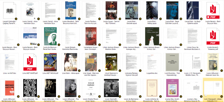 E Kitap Arşivim – Bora Arat Kişisel Web Blogu